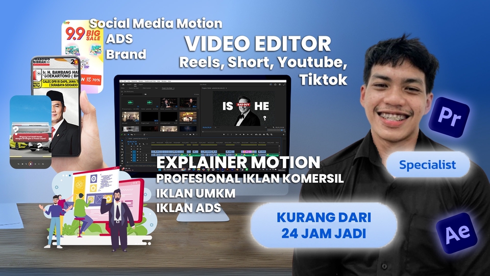 Jasa Video Animasi Motion Graphic | Explainer Video | Sosial Media ...