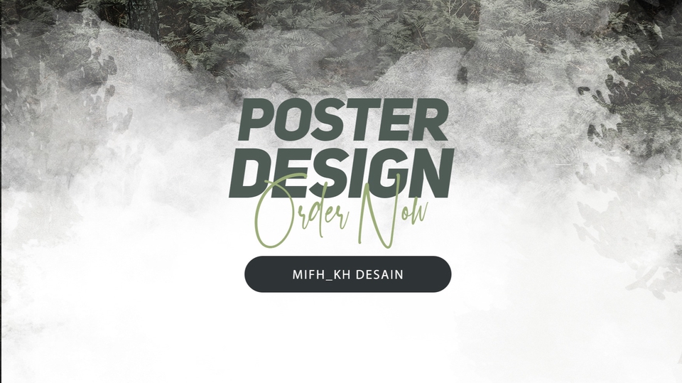 Desain Poster Digital / Print Untuk Berbagai Tugas Maupun Promosi
