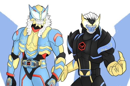 Illustrasi Tokusatsu Heroes, any Superheroes Fan-art Dan Original ...