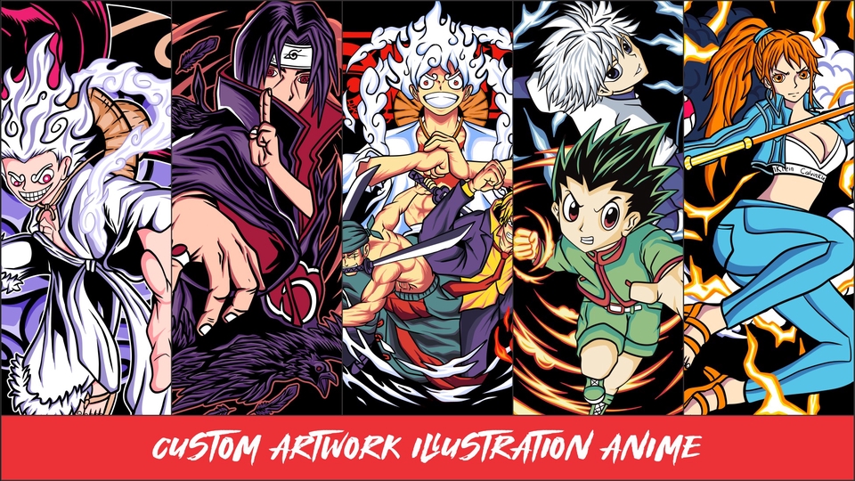 DESIGN ARTWORK ILLUSTRATION ANIME
