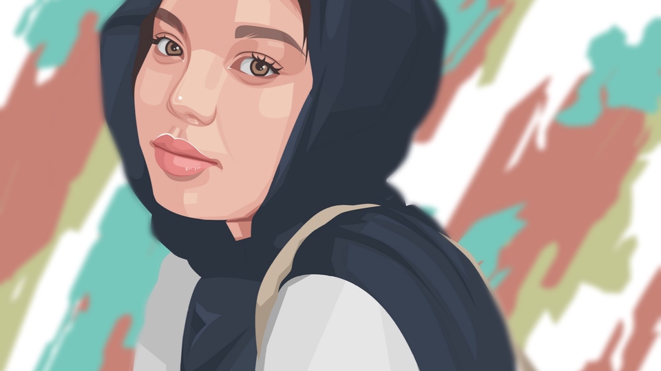 VECTOR WAJAH CARTOON ILUSTRASI