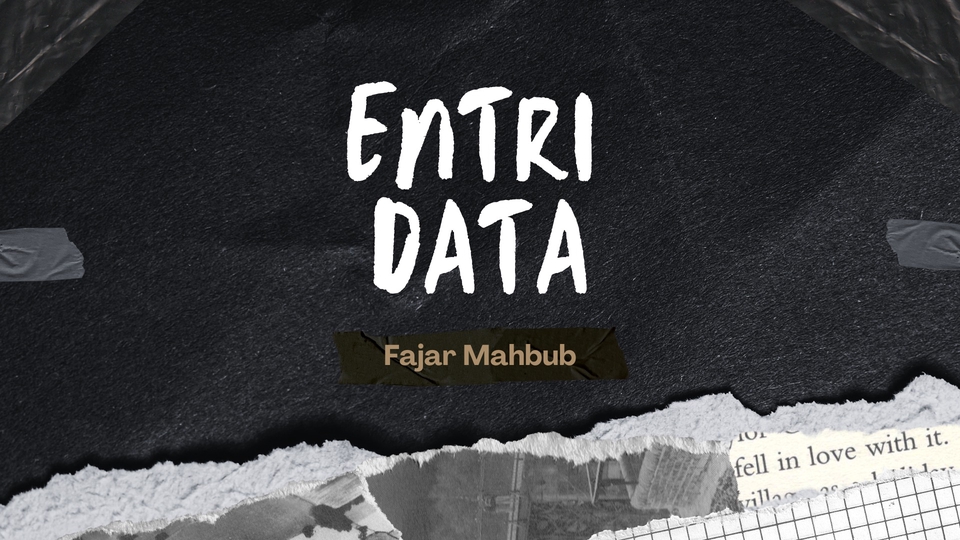 Jasa Entry Data | Solusi Dalam Menyelesaikan Pekerjaanmu