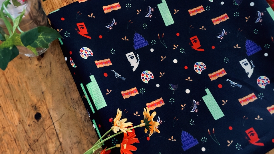 Desain Motif Tekstil Pattern