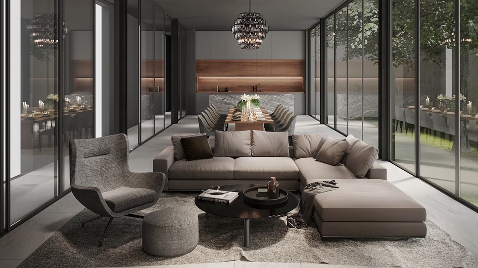 รับทำภาพ 3d Interior Perspective