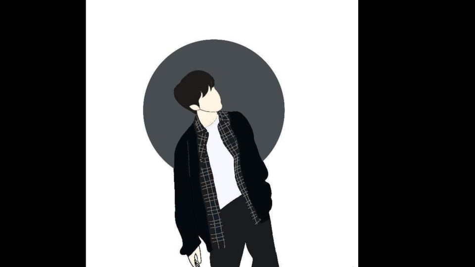 Gambar Illustrasi Line Art