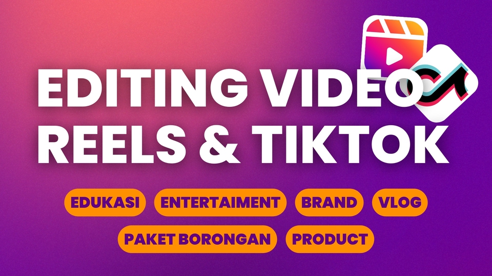 EDITING VIDEO SOSIAL MEDIA (TIKTOK FYP & REELS VIRAL)