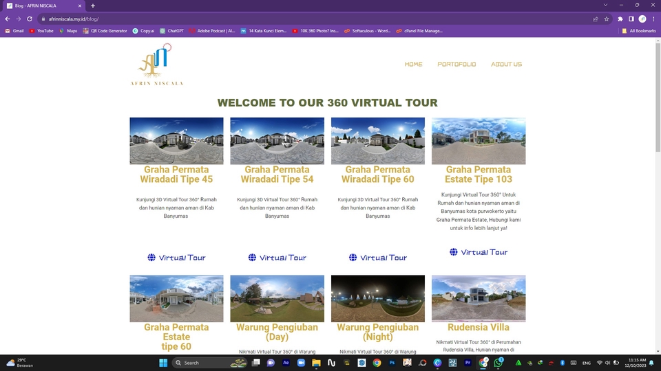 Virtual Tour 360°, 3D Virtual Tour 360°