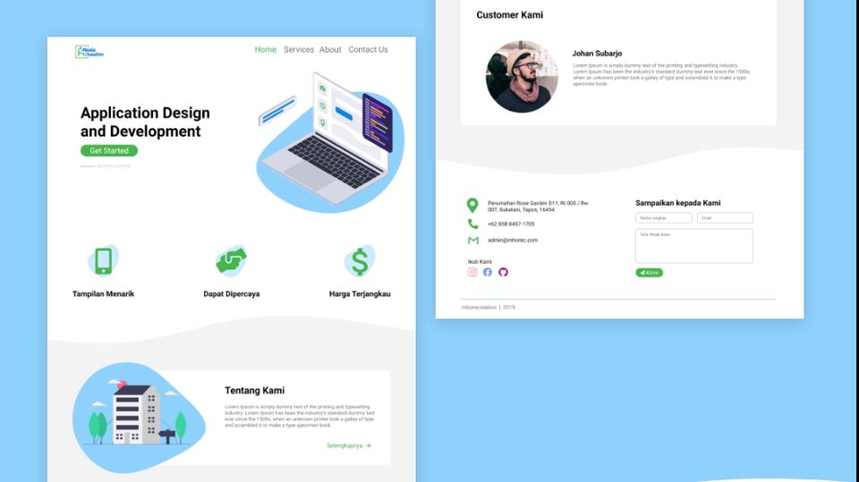 Desain Mockup Menjadi HTML