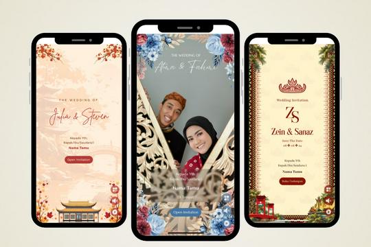 UNDANGAN DIGITAL WEBSITE BERBAGAI ACARA