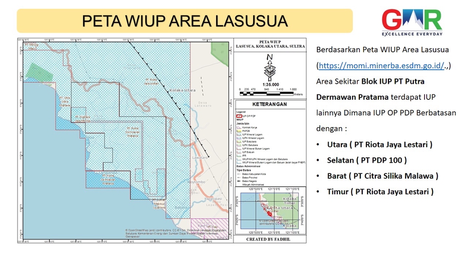 Pembuatan Peta, Pengolahan dan Analisis Data Spasial dengan ArcGIS