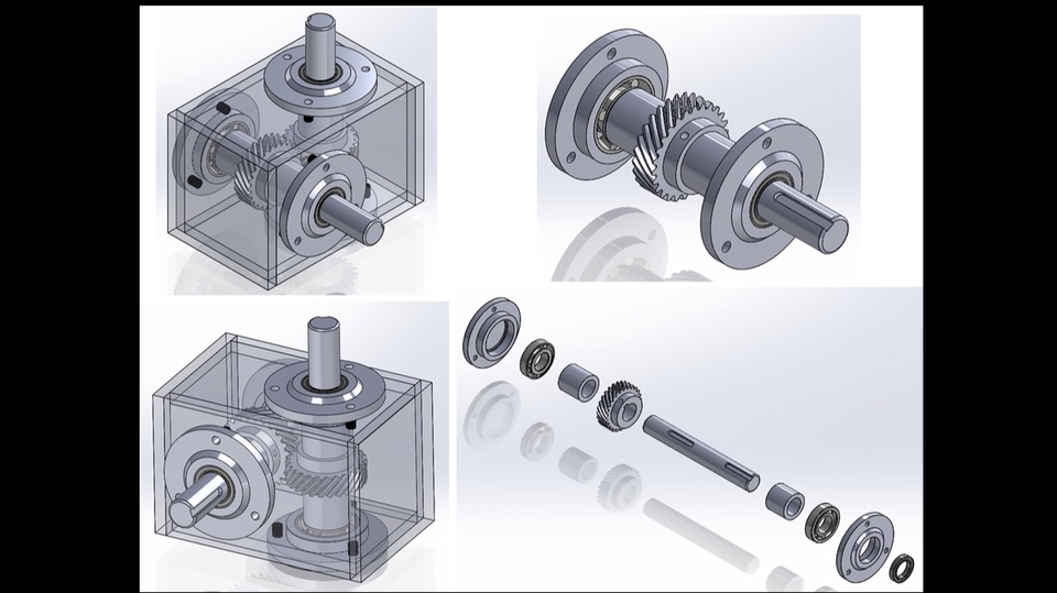 ออกแบบ/เขียนแบบ เครื่องจักรกล,Product 3D Model ด้วยโปรแกรม Auto cad and ...