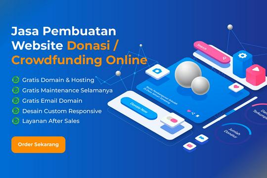 Jasa Pembuatan Website Donasi / Crawdfunding Online