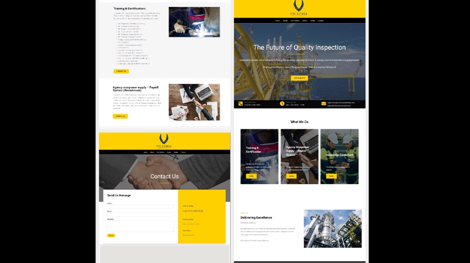 Membuat website Profil Usaha