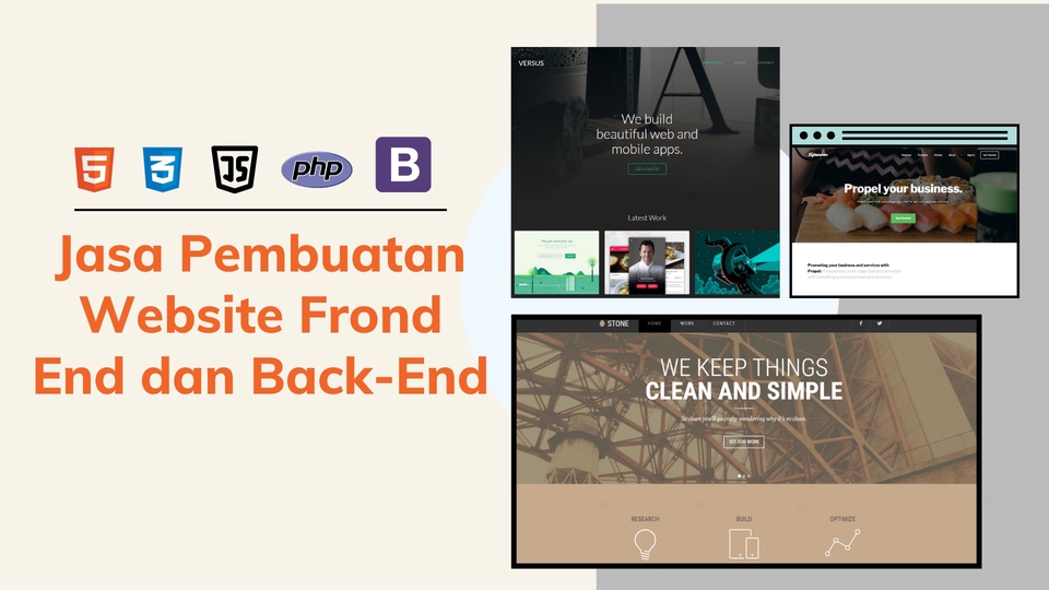 Jasa Pembuatan Website - Front End | Back End | UI/UX | Figma Design ...