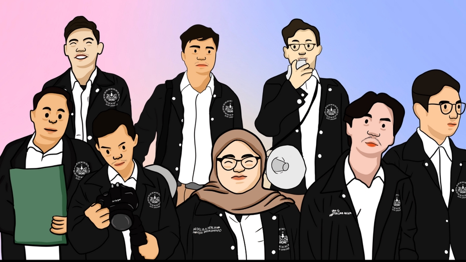 Desain Karakter Simple 1 Hari Jadi