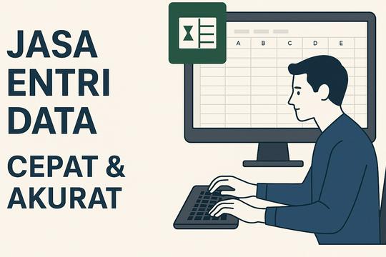 Jasa Input Data Manual/Online Cepat, Teliti, dan Tepat Waktu