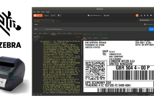 Aplikasi Printer Bar Code/QR Code Zebra