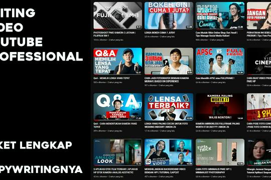 Video Youtube Paket Lengkap