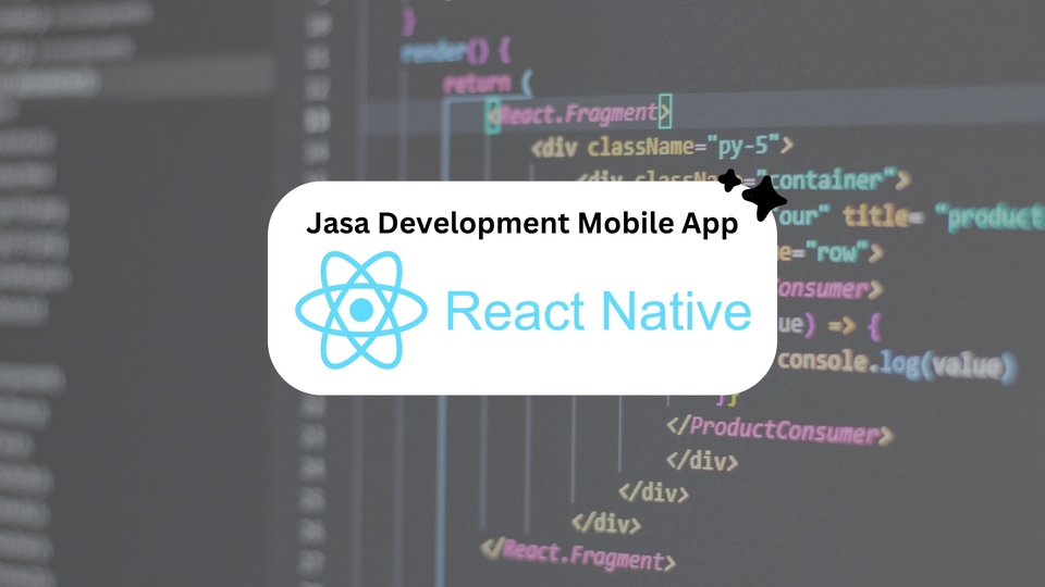 Jasa Development Mobile App React Native