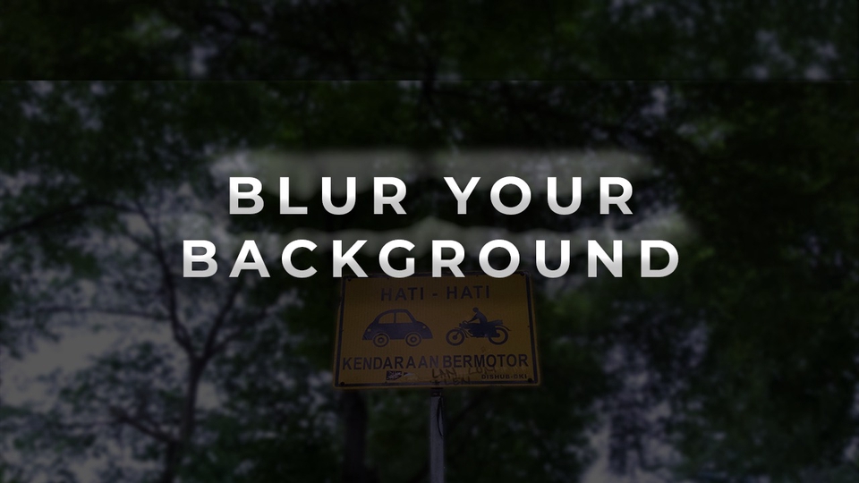Blur Your Background Photos