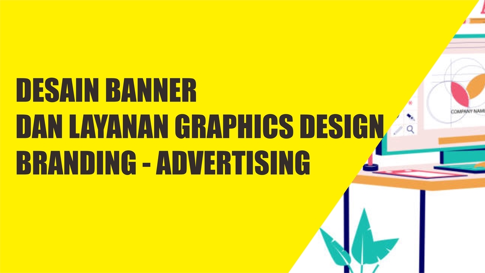 DESAIN BANNER SPANDUK DAN SEGALA DESAIN TOKO KANTOR
