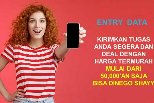 Entry Data Termurah Jelas Amanah
