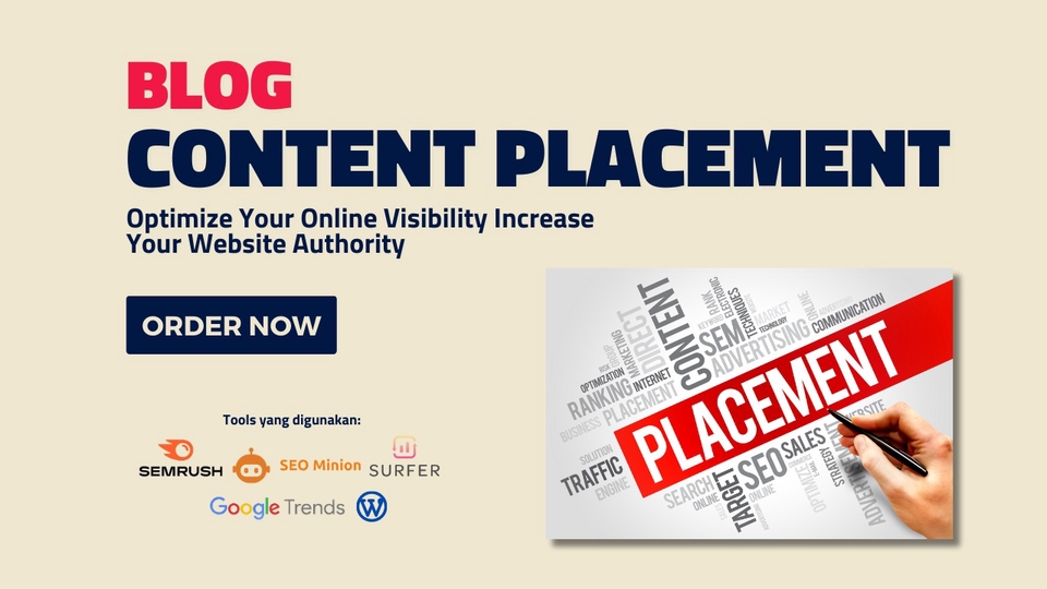 Content Placement - Blog Travel