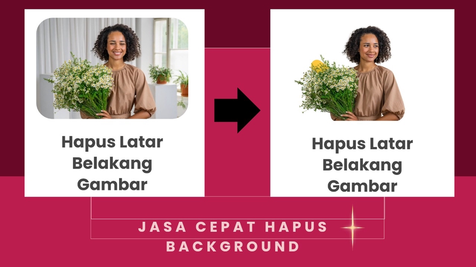 Hapus background foto