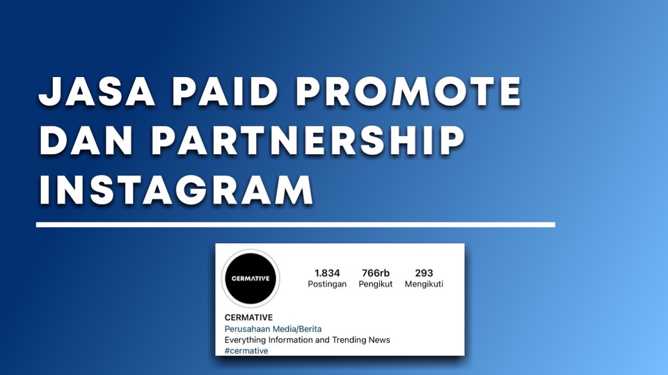 JASA PAID PROMOTE INSTAGRAM MURAH