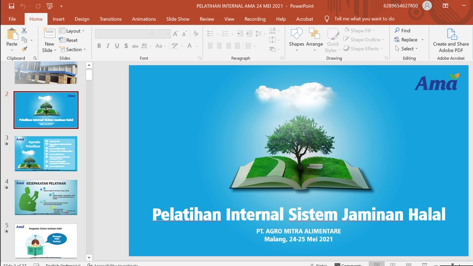 DESAIN FILE PRESENTASI PROFESIONAL