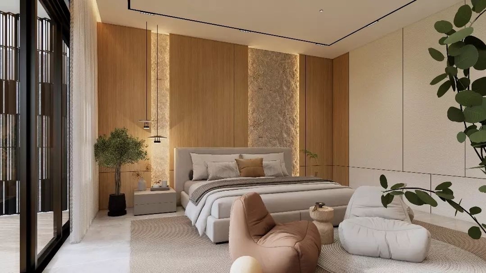 Desain rumah minimalis 3d dan render