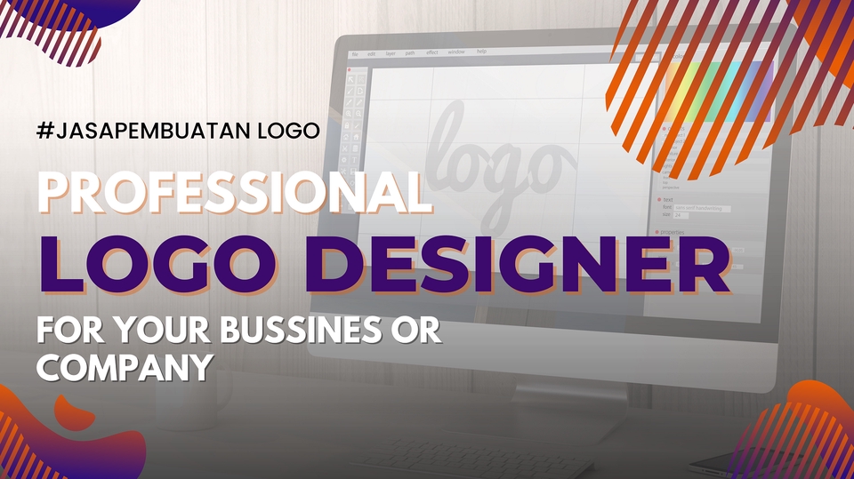 DESAIN LOGO MODERN DAN PROFESSIONAL UNTUK SEGALA BISNIS.