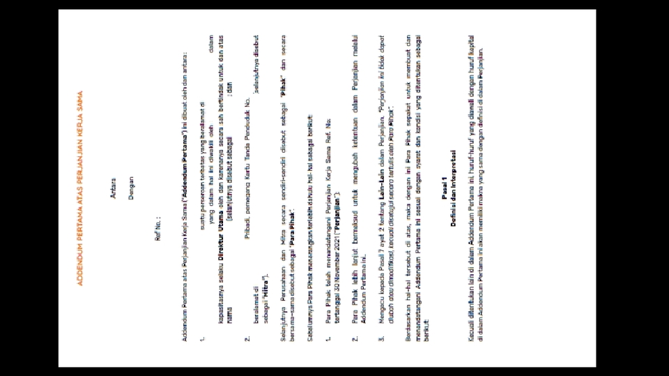 Legal Document Drafting