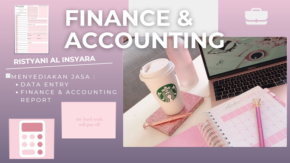 Jasa Accounting & Finance, Data Entry, Copy Paste, Excel, Spreadsheet