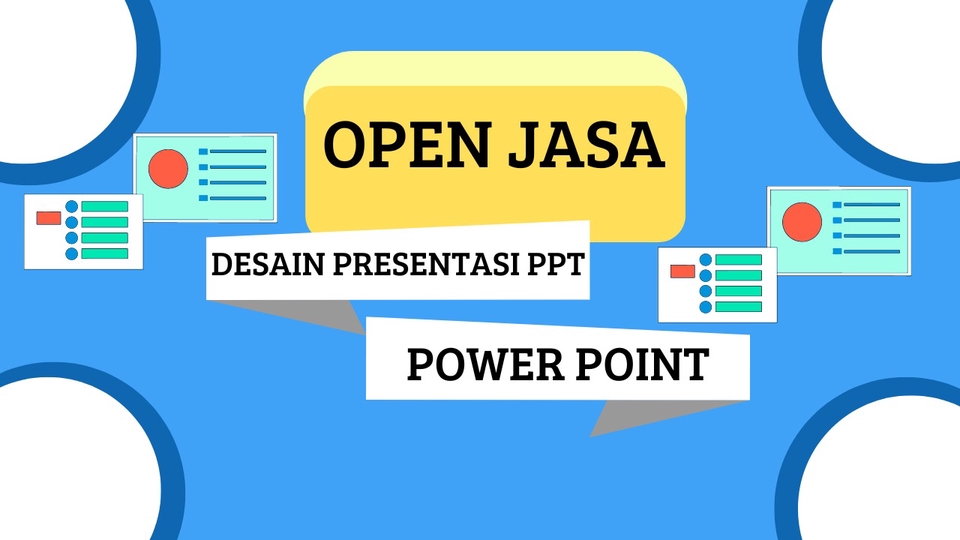 Jasa desain presentasi/powerpoint untuk formal,project sekolah,bisnis ...
