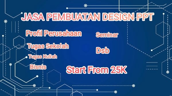 JASA PEMBUATAN DESIGN PPT