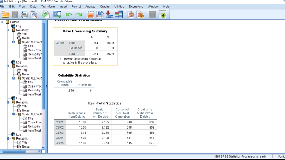 Jasa Olah Data SPSS+AMOS
