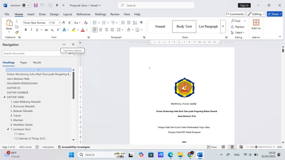 Jasa Pengetikan, Format, dan Edit Dokumen Rapi dan Cepat (Word, Excel, PDF)