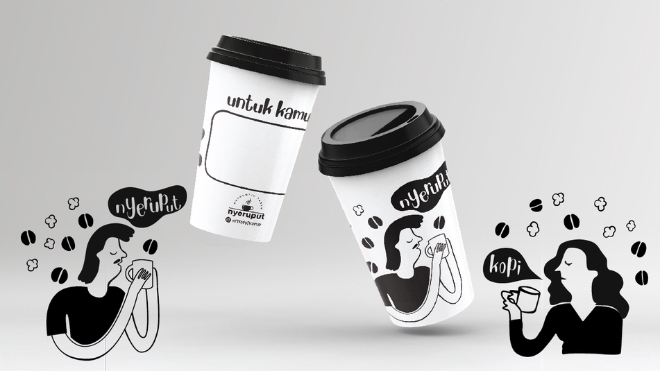 DESAIN CUP, LABEL & KEMASAN MINUMAN PROFESIONAL