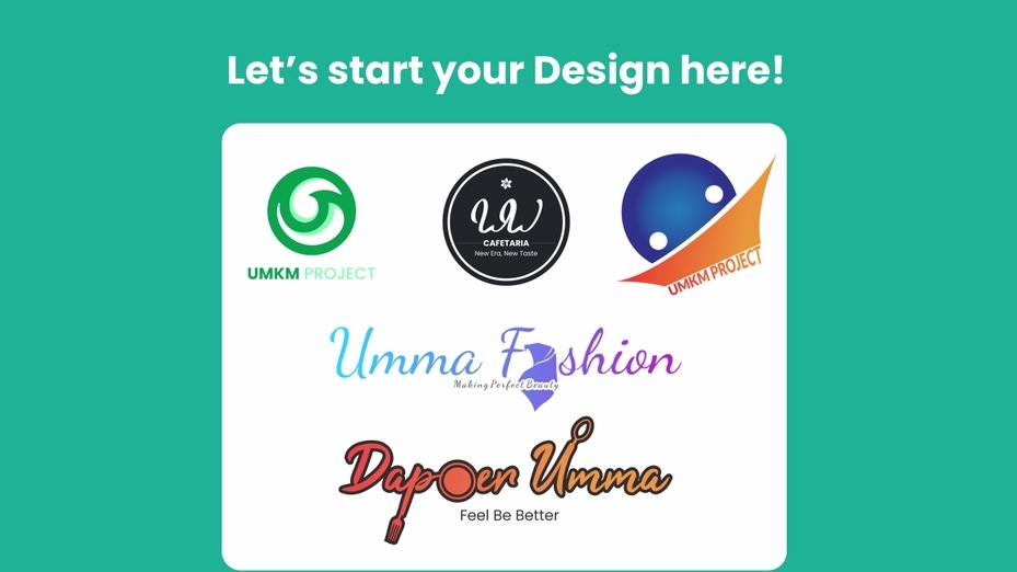 Desain Logo Simple dan Sederhana