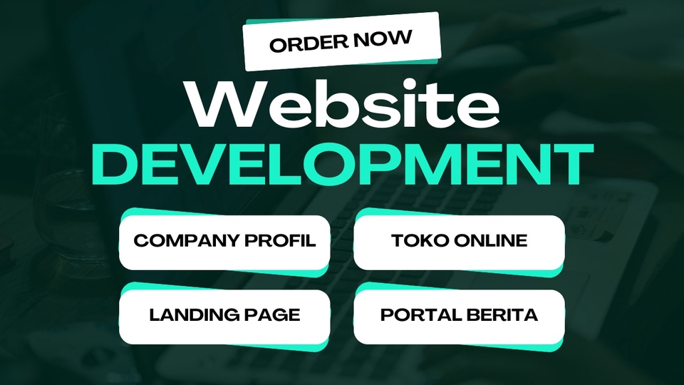 Website Company Profile, Toko Online, Landing Page, Blog, dan Aplikasi