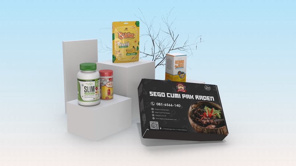Jasa Mockup Packaging (hasil render 3D) ~1 Hari Jadi*