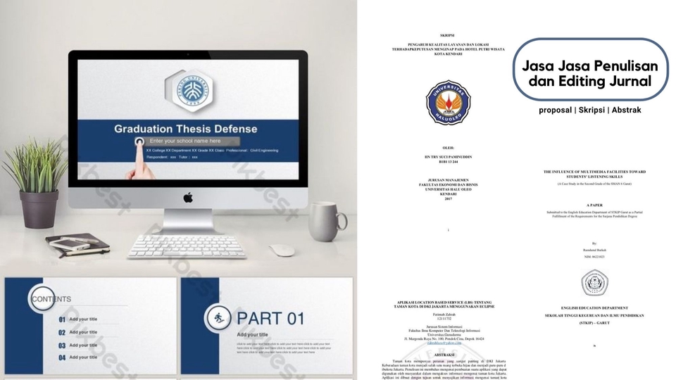 Jasa Penulisan dan Editing Jurnal, Skripsi, dan Proposal Profesional