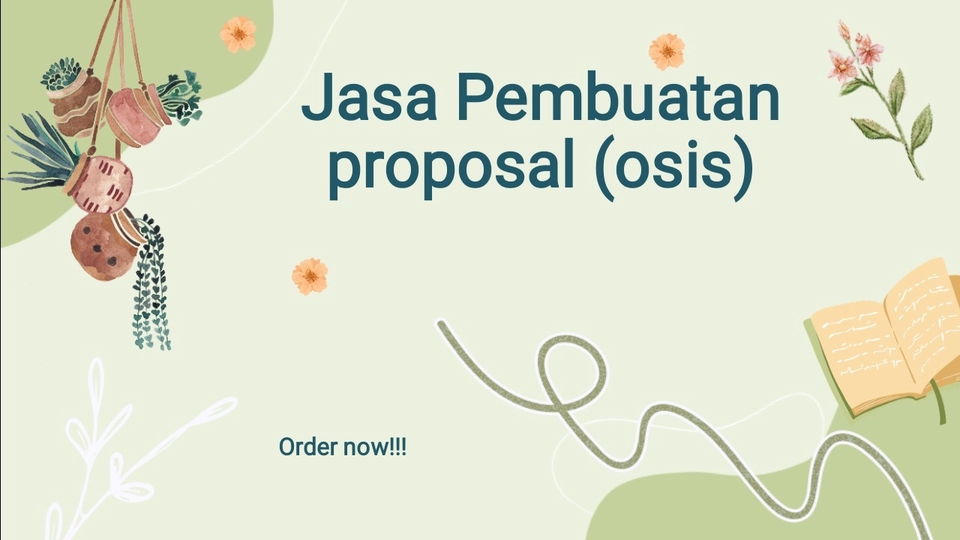 Proposal khusus untuk OSIS SMP, SMA, KULIAH