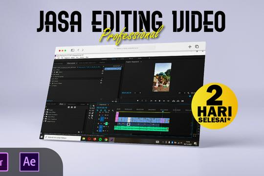 Editing Video Professional, 2 Hari Jadi