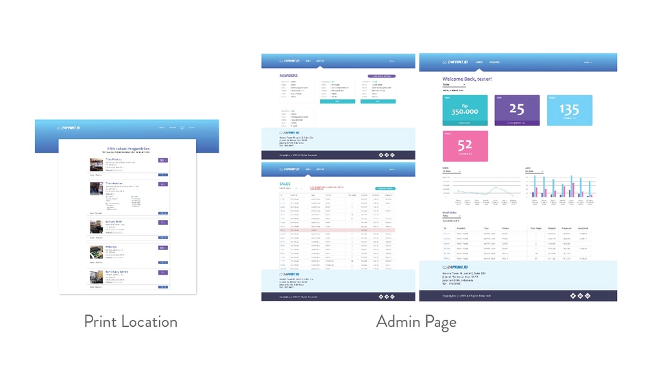 Design UI UX for Website, Apps, & Vending Machine