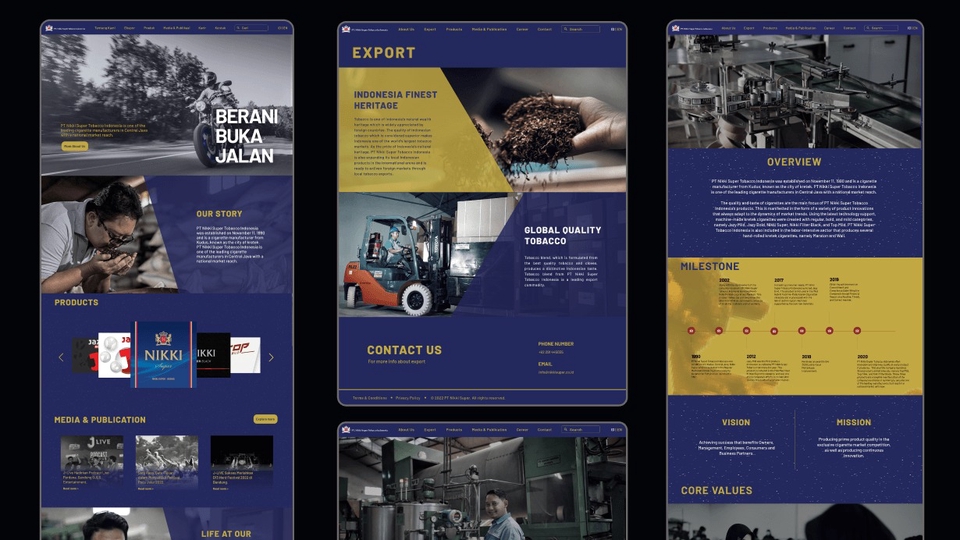Desain Website Profesional Mobile Application Ui Ux Design Landing Page Figma
