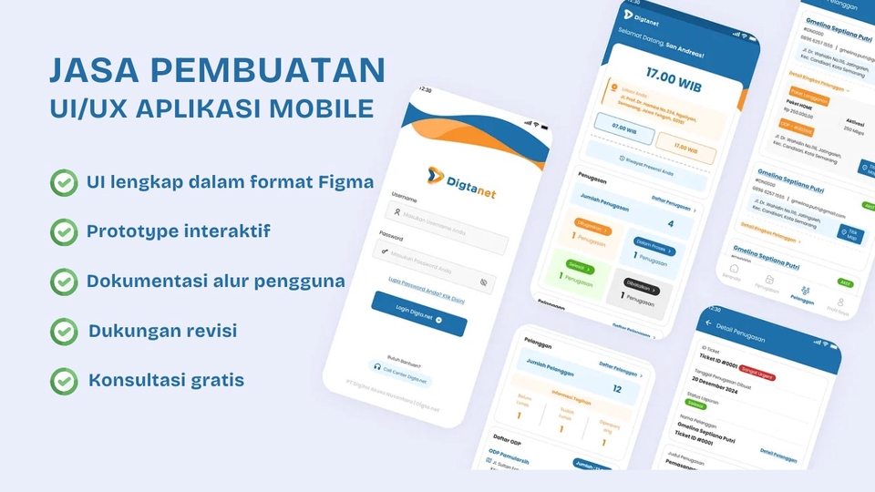 Jasa Pembuatan UI/UX Mobile Application