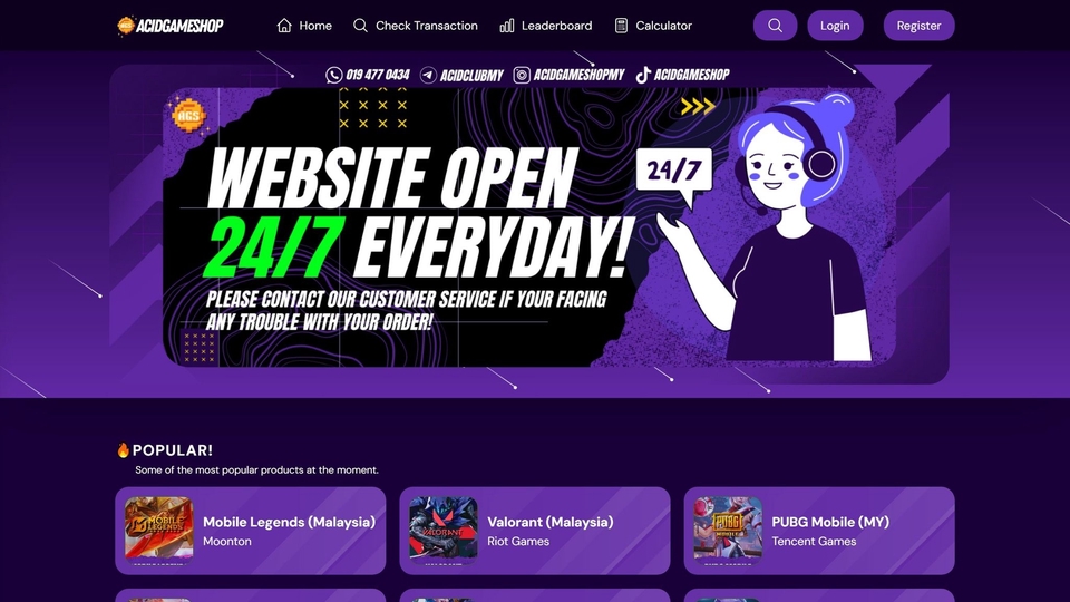 Jasa Pembuatan Website Top Up Game Online – Cepat, Aman, & Profesional!