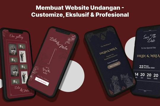 Jasa Website Undangan Digital Custom untuk Pernikahan, Ulang Tahun ...
